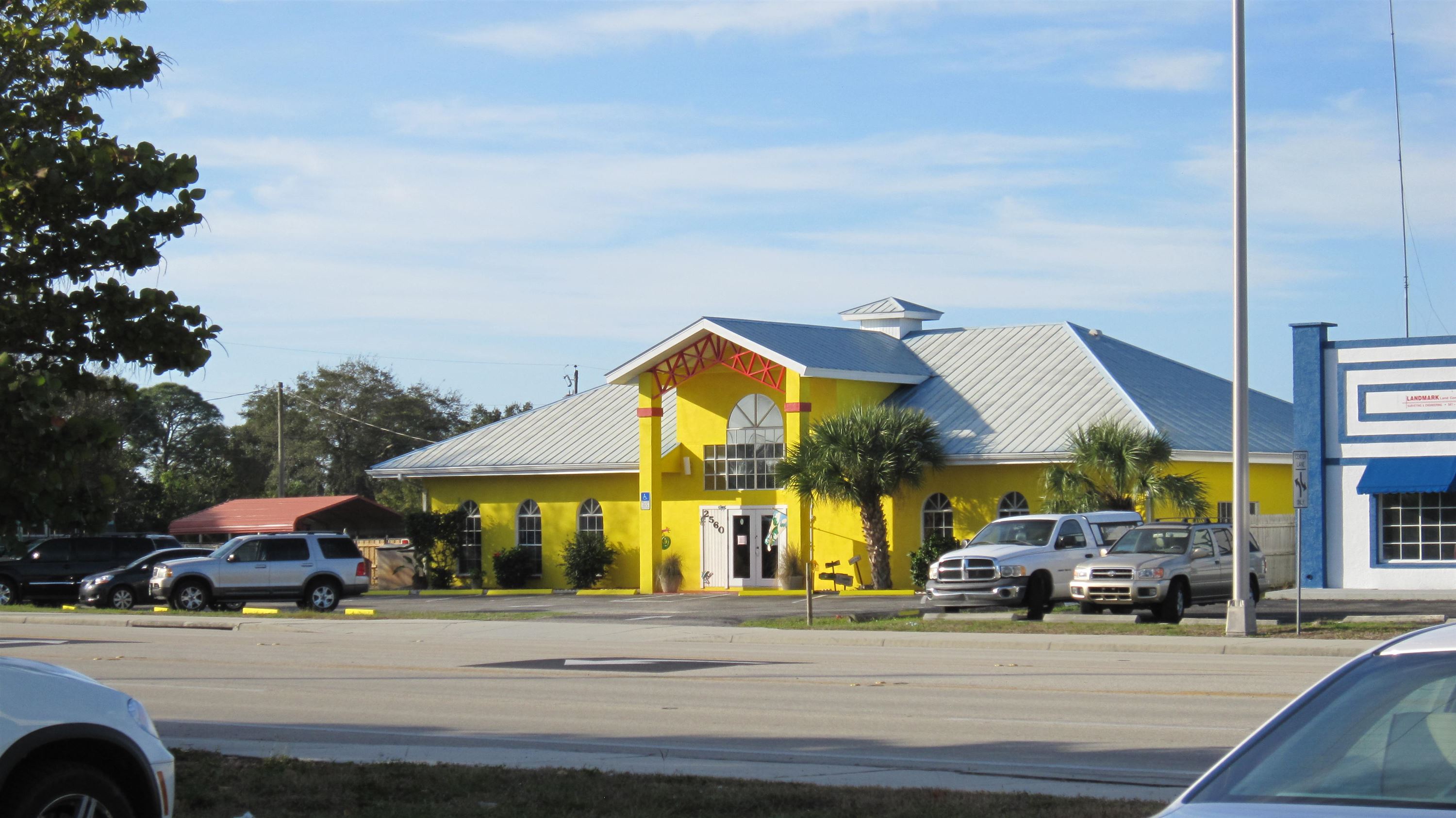 Locations Hub - Yellow Office Building